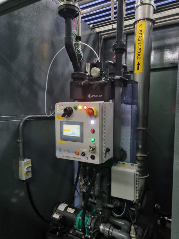 Wet Abatement System's Emission Control of Hazardous Gas in ...