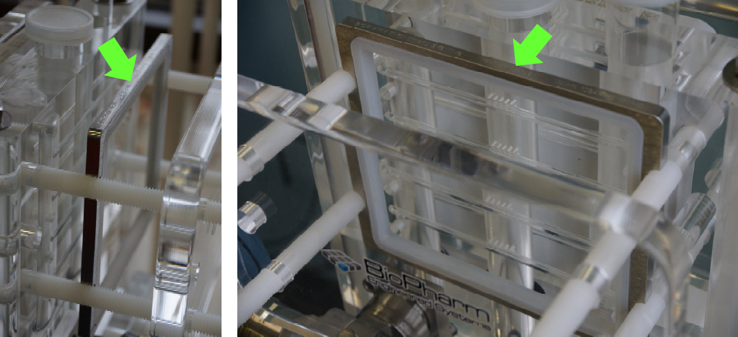SIP / CIP Cleaning Block for Tangential Flow Filtration Holders