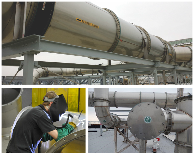 How Coated Metal Duct Improves Wastewater Odor Control Systems